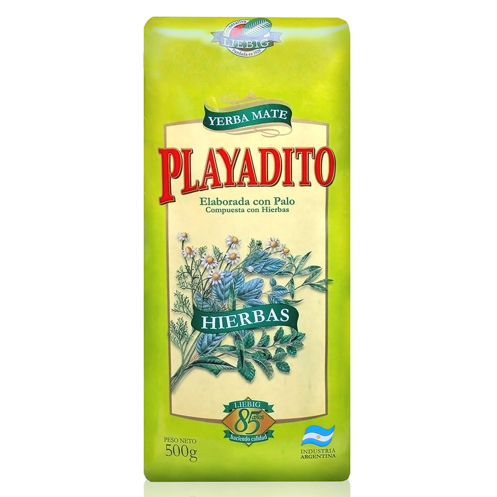 Yerba Mate Compuesta Playadito Hierbas Con Palo 500 Gr - Masonline ...