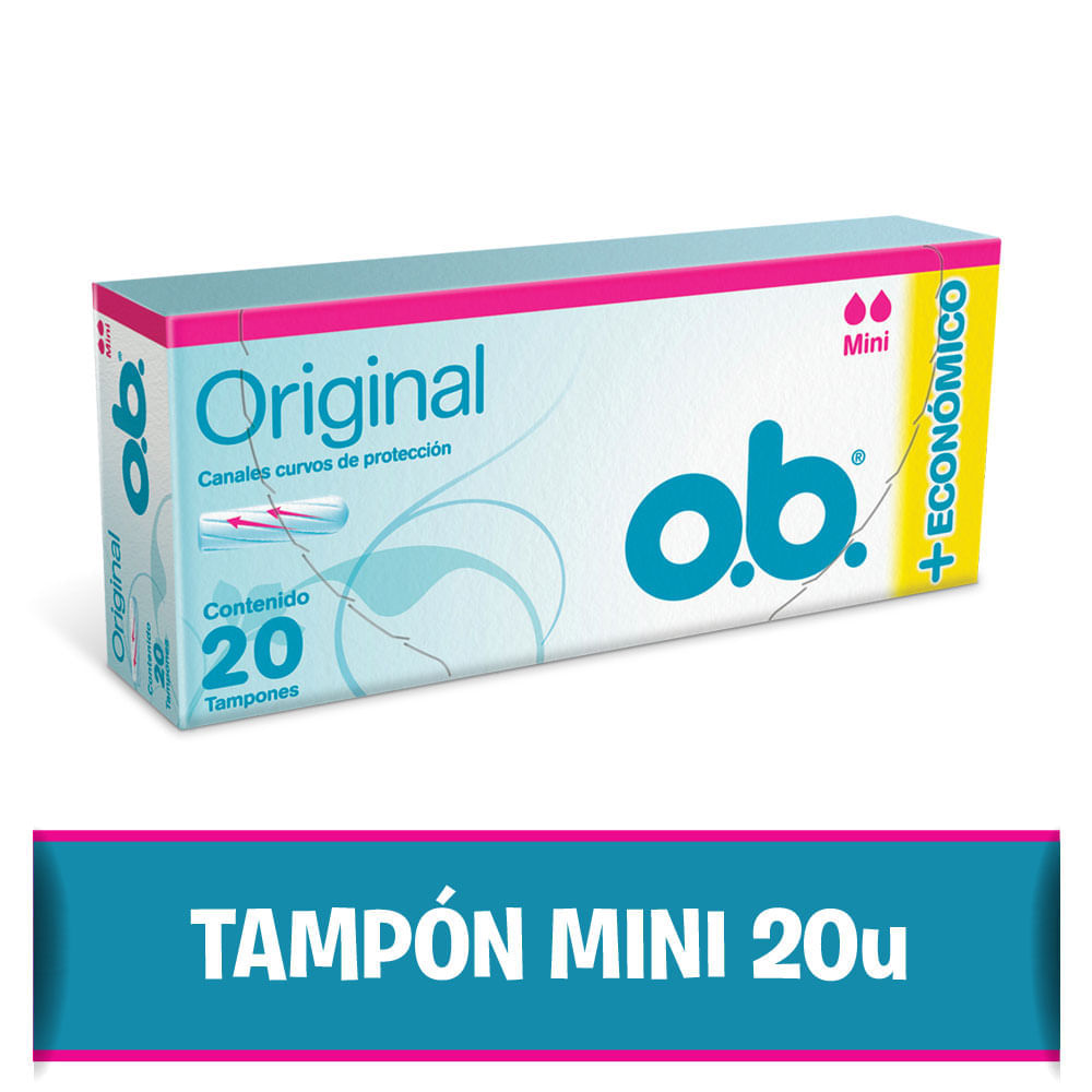 Tampones Ob Regular mini X 20un - Masonline - Más Online