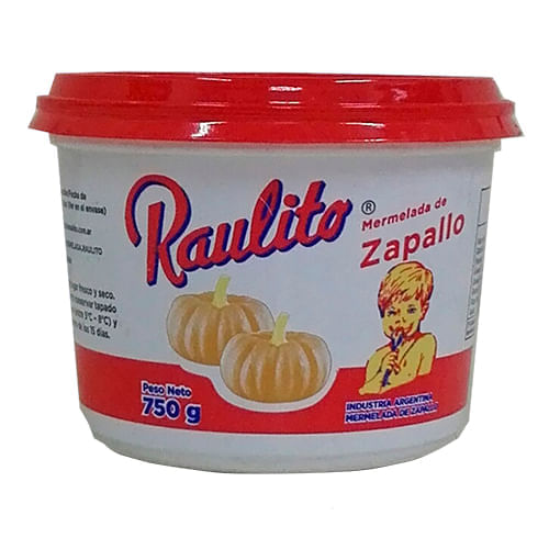 Mermelada Raulito De Zapallo 750g - Masonline - Más Online