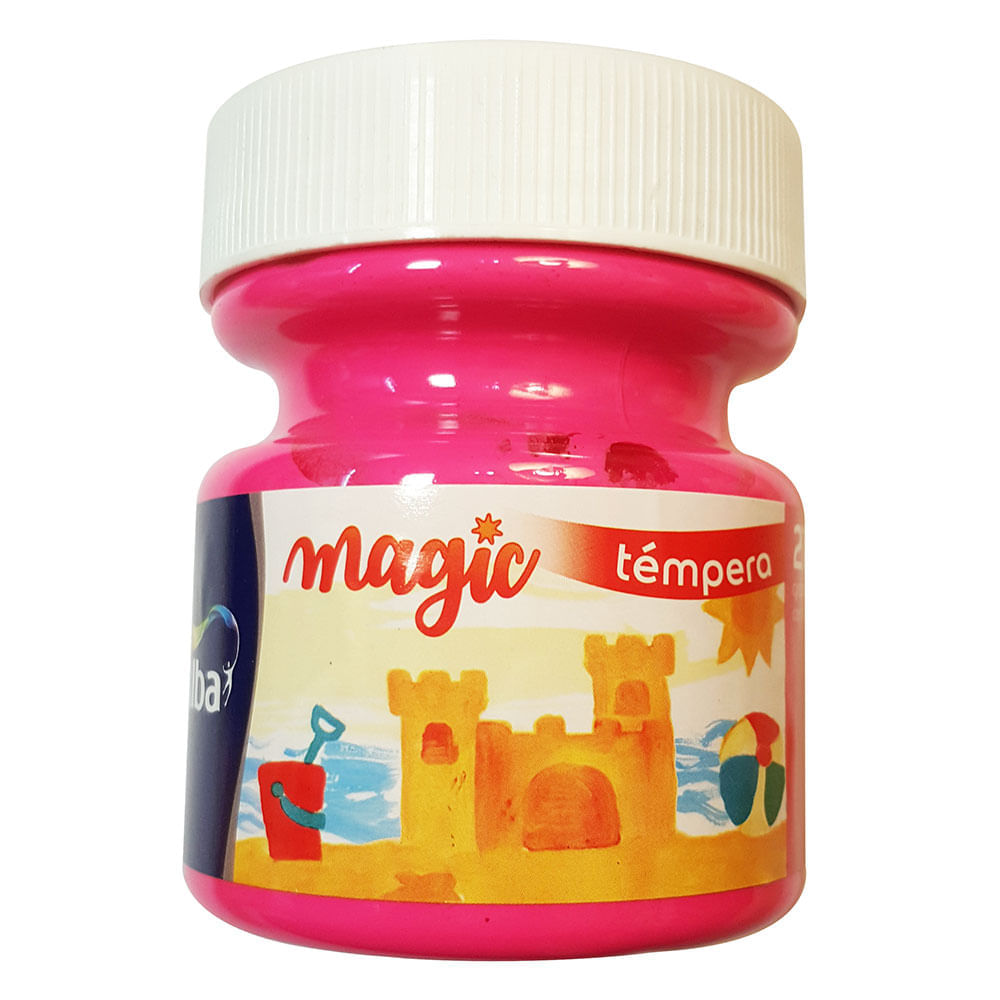 Tempera Albamagic Rosa Fluo X 275 - Masonline - Más Online