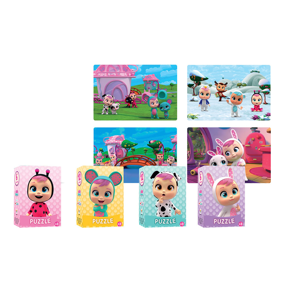 Rompecabezas Mini Cry Babies - Masonline - Más Online