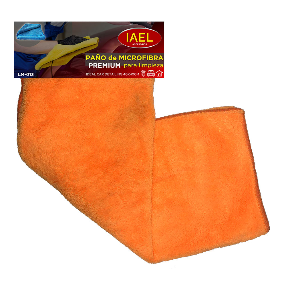 Pano Microfibra 40x40 Naranja - Masonline - Más Online