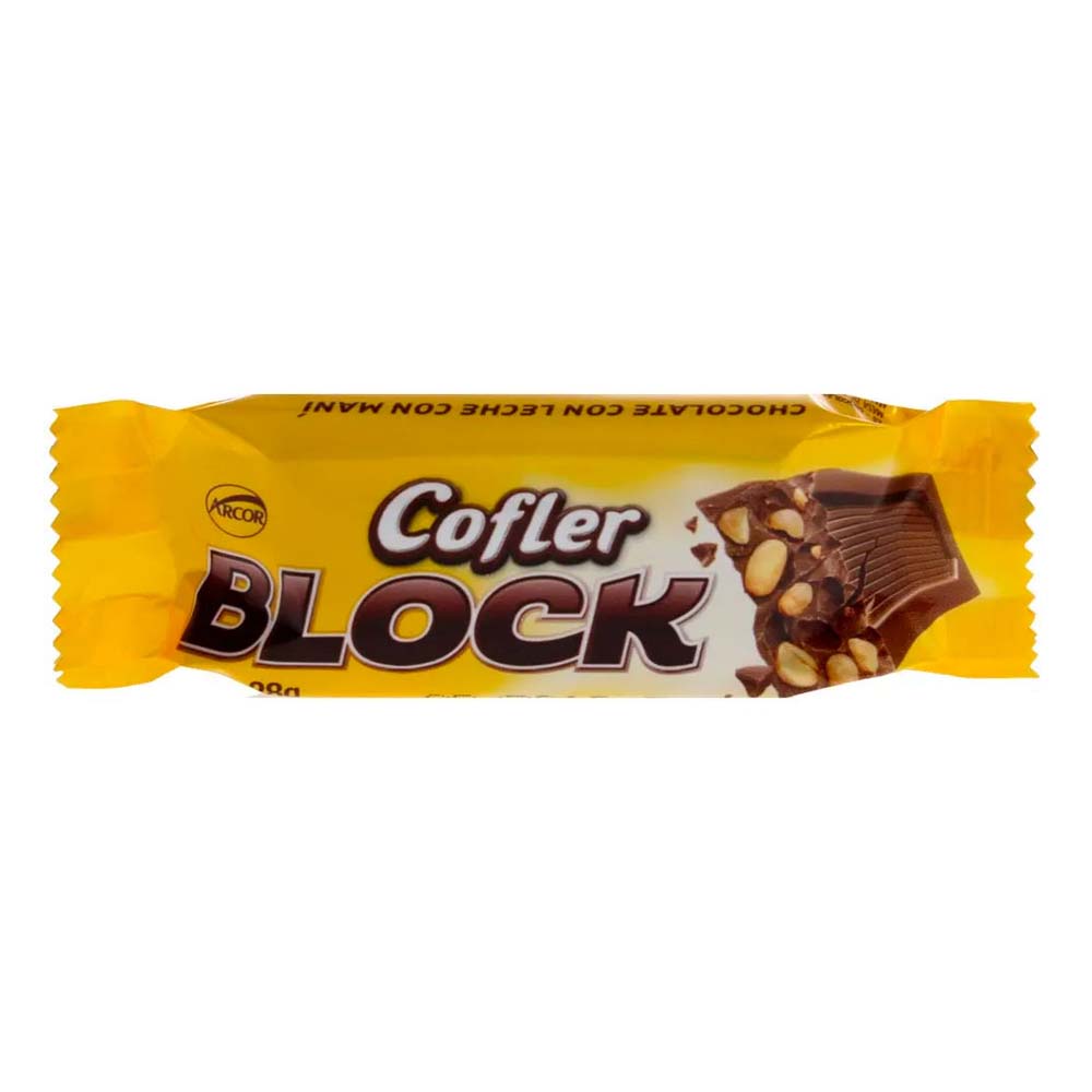 Chocolate Block Cofler 38 Gr - Masonline - Más Online