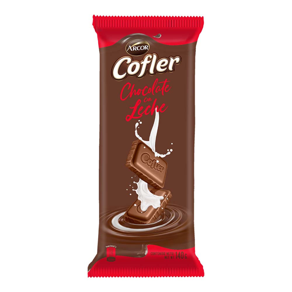 Tableta Chocolate Con Leche Cofler X 140 Gr - Masonline - Más Online