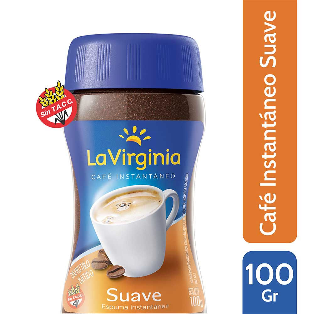 Cafe Instantaneo Suave La Virginia 100 Gr - Masonline - Más Online