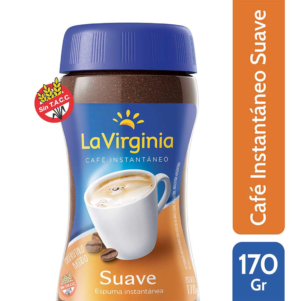 Cafe Instantaneo Suave La Virginia 170 Gr - Masonline - Más Online