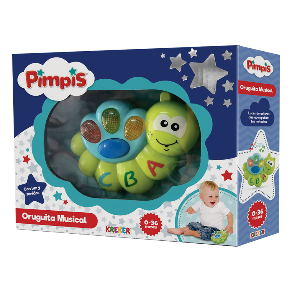 Pimpis Oruguita Musical Kreker - Masonline - Más Online