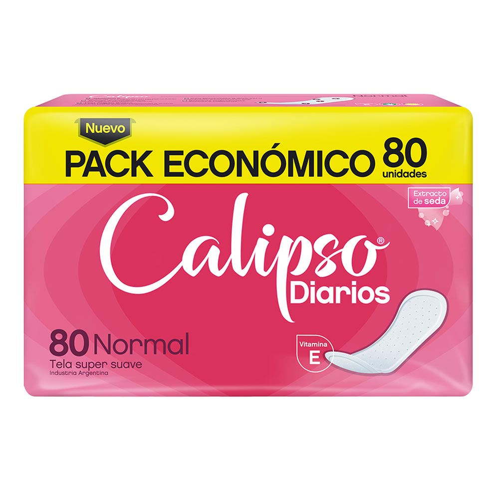 Protector Diario Calipso Normal X80 - Masonline - Más Online