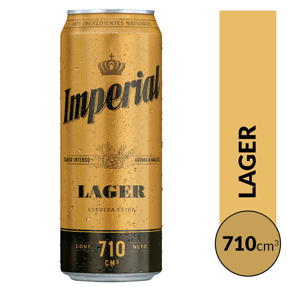 Cerveza Rubia Lata Imperial 710 Ml - Masonline - Más Online Cerveza Rubia Lata Imperial 710 Ml - Masonline - Más Online