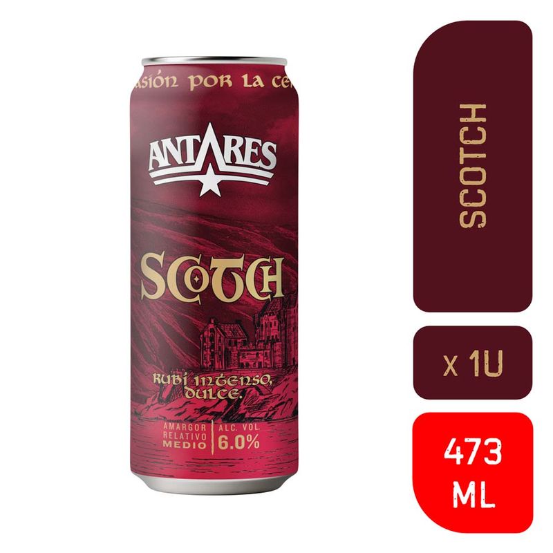 Cerveza Scotch Lata Antares 473 Cc - Masonline - Más Online Cerveza Scotch Lata Antares 473 Cc - Masonline - Más Online