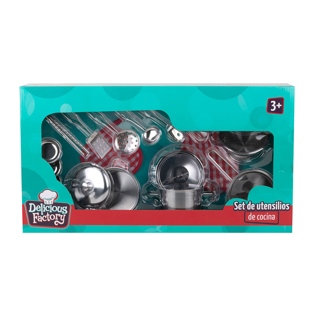 Delicious Factory Set Utensillos Cocina - Masonline - Más Online