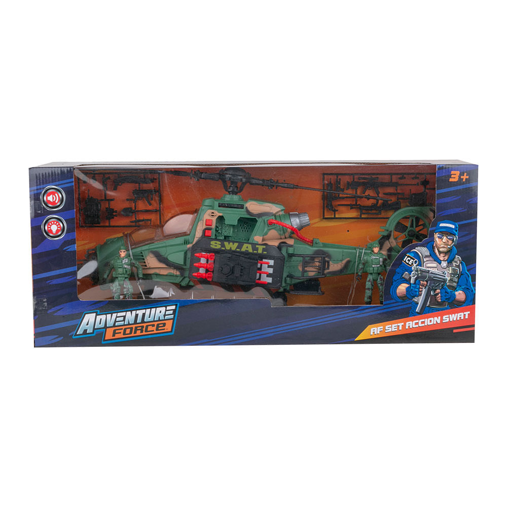 Adventure Force Set Accion Swat - Masonline - Más Online