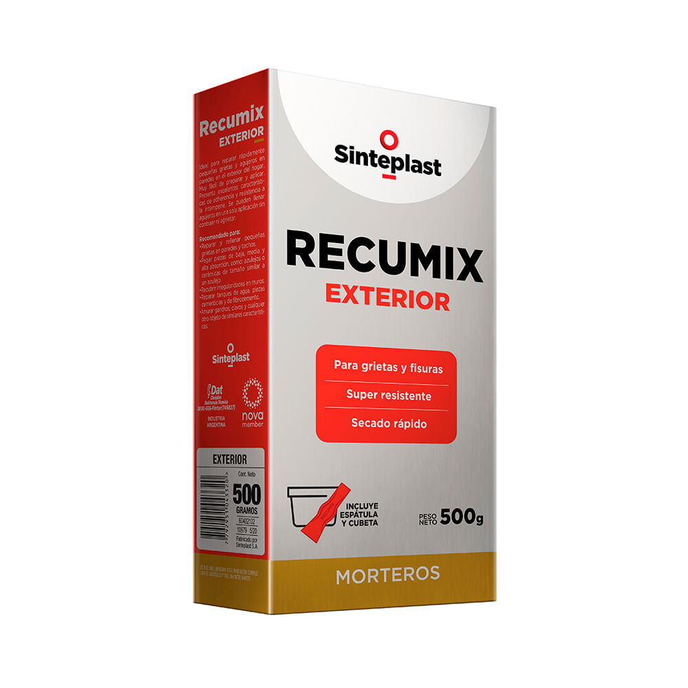 Recumix Exterior 0,5 Krg - Masonline - Más Online