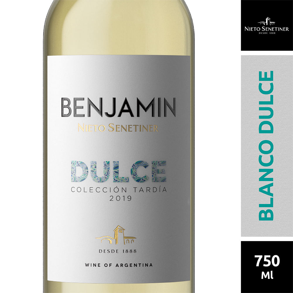 Vino Blanco Dulce Benjamin Nieto 750 Cc - Masonline - Más Online