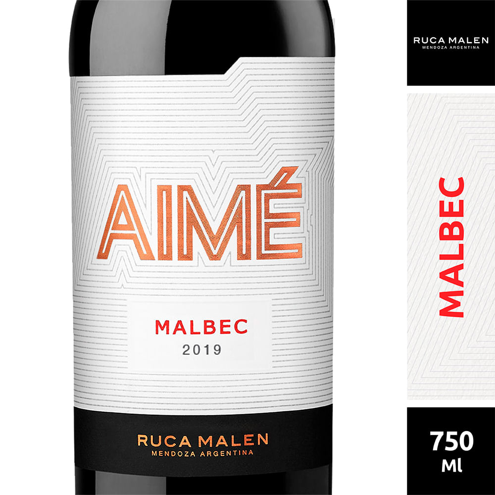 Vino Malbec Aime 750 Ml - Masonline - Más Online