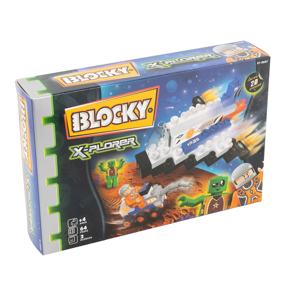 Blocky X-Plorer Varios - Masonline - Más Online