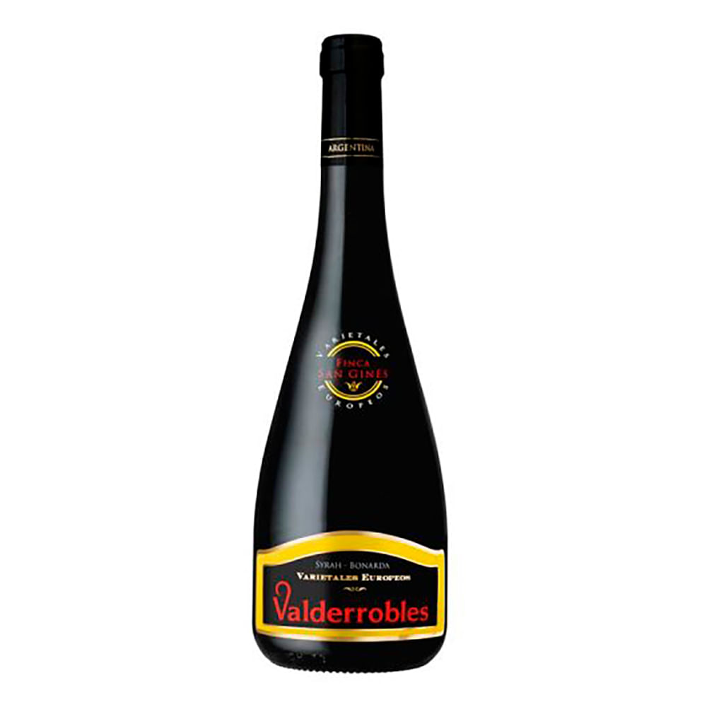 Vino Bonarda Syrah Valderrobles 700cc - Masonline - Más Online