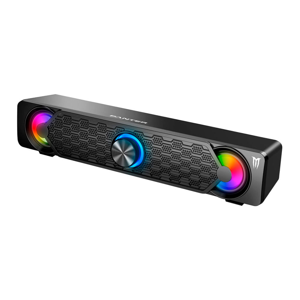 Barra Sonido Panter Gaming Rayden Rgb 6w - Masonline - Más Online
