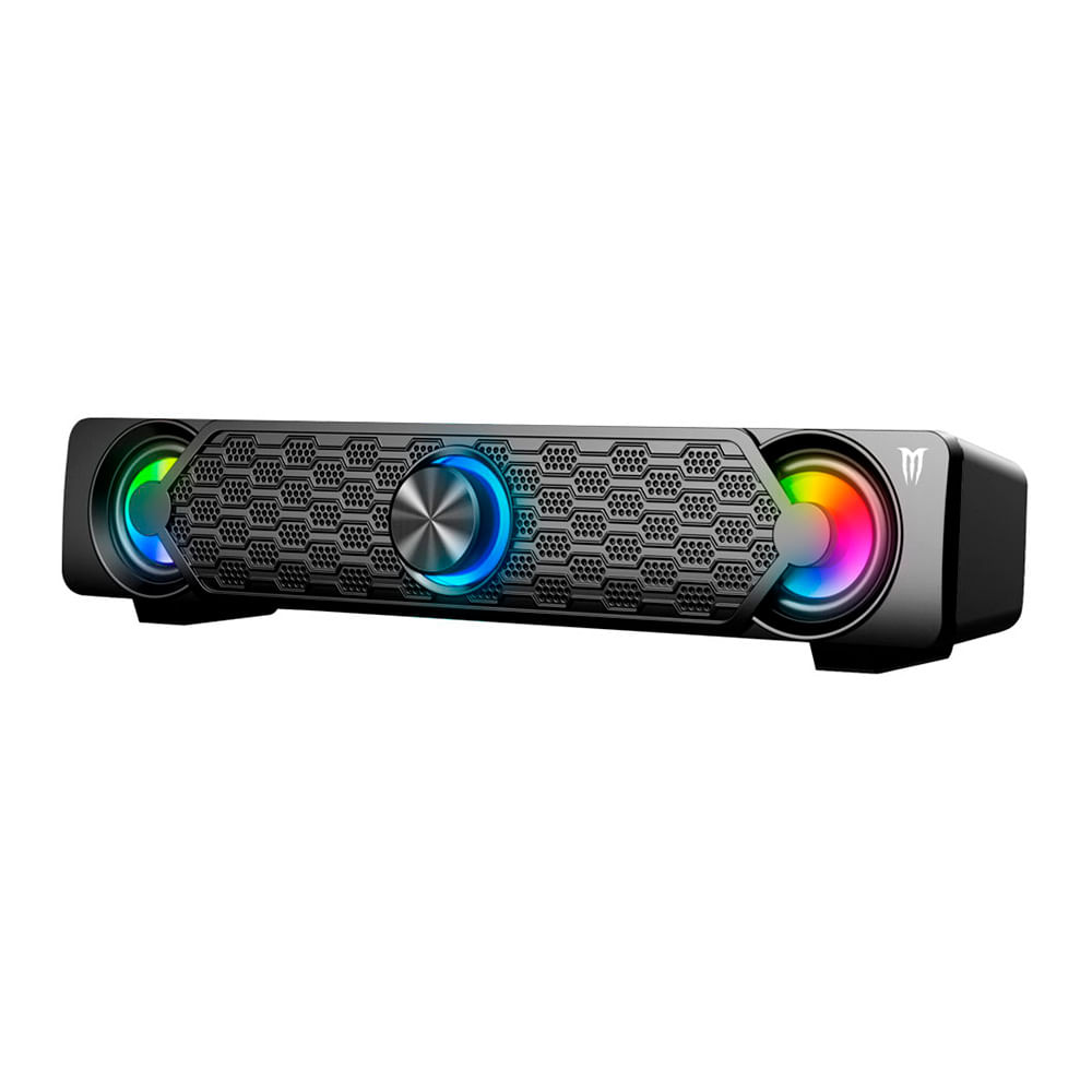 Barra Sonido Panter Gaming Rayden Rgb 6w - Masonline - Más Online