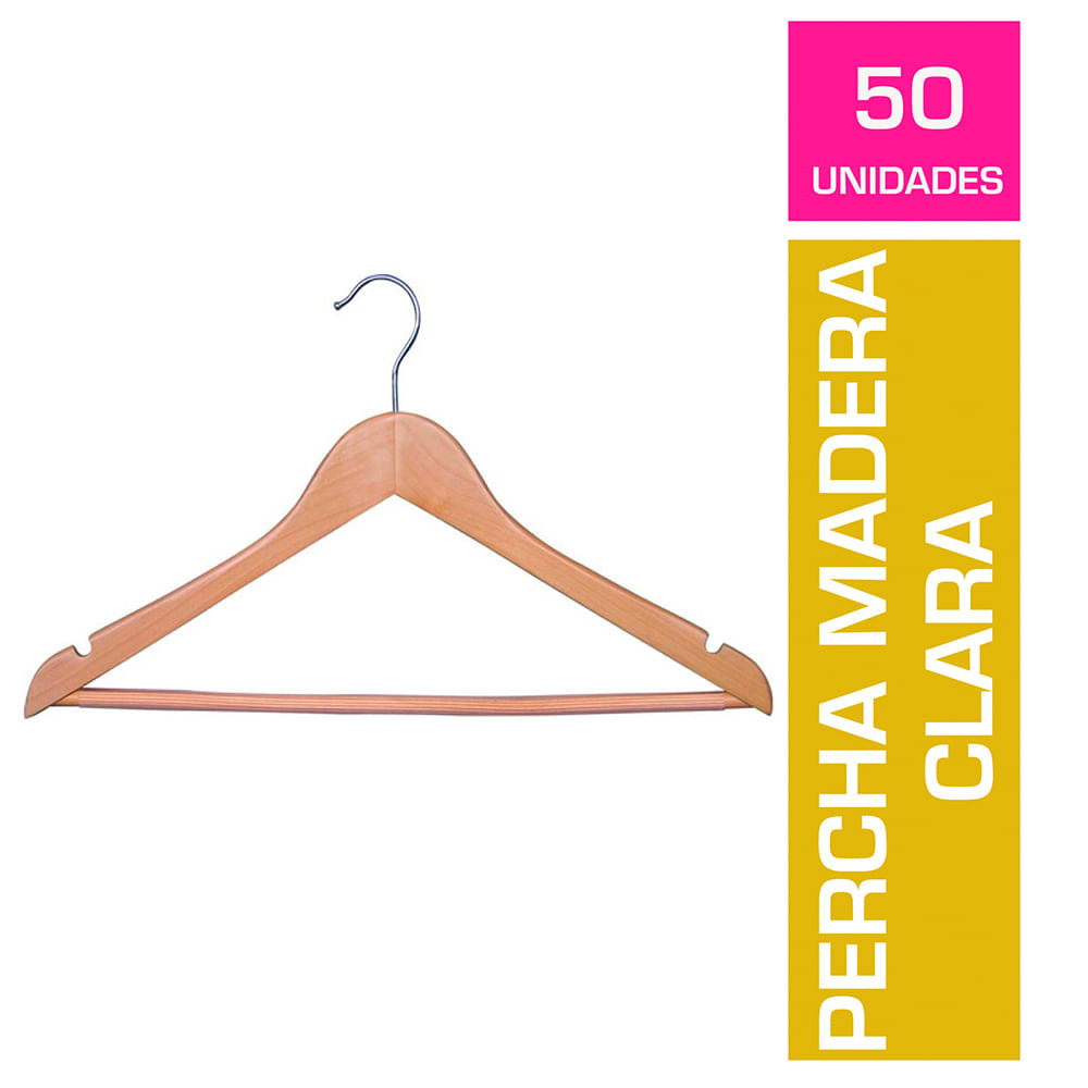 Percha De Madera - Masonline - Más Online