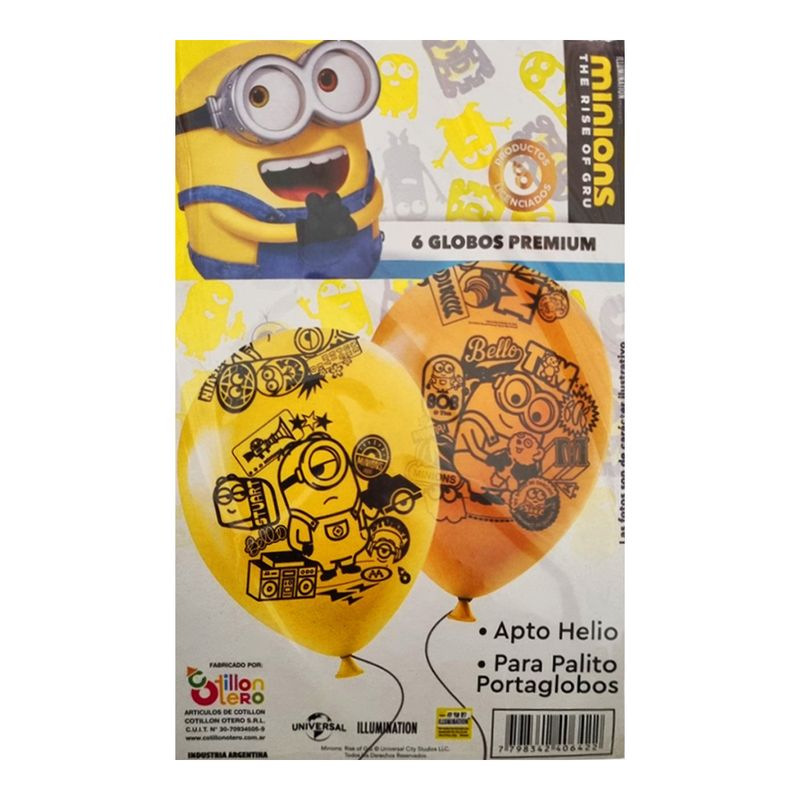 Globo Minions Premium - Masonline - Más Online
