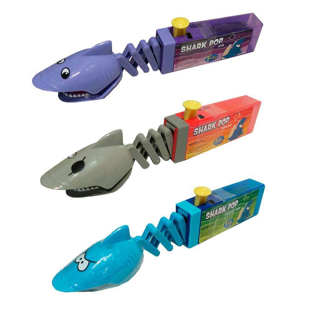 Chupetin Candy Shark Pop Fun 17gr - Masonline - Más Online