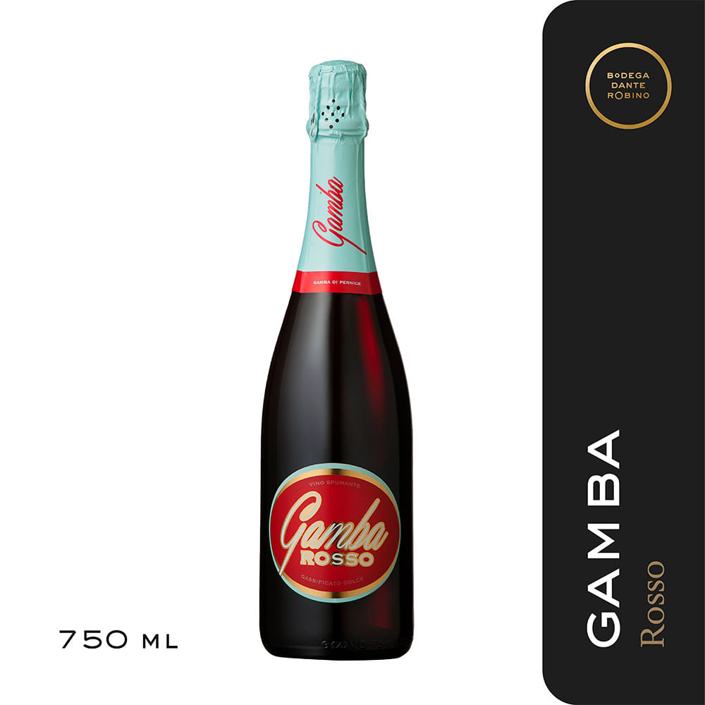 Espumante Gamba Rosso 750ml - Masonline - Más Online