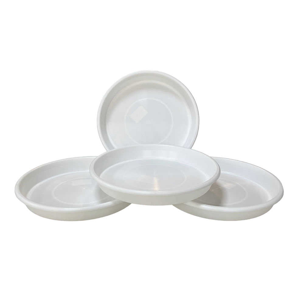 Plato Color Blanco 18cm - Masonline - Más Online