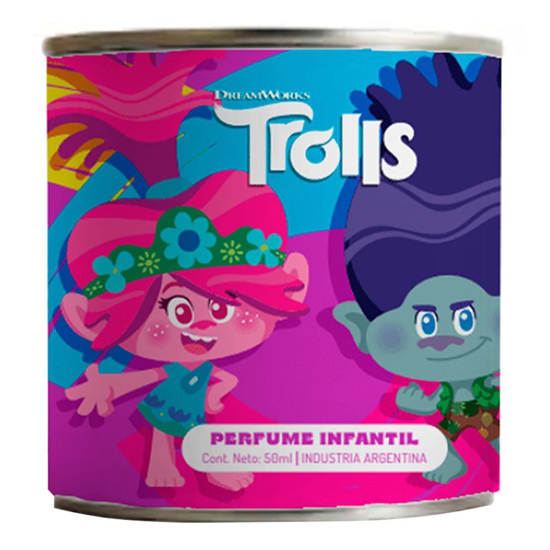 Perfume Trolls Lata 50ml - Masonline - Más Online