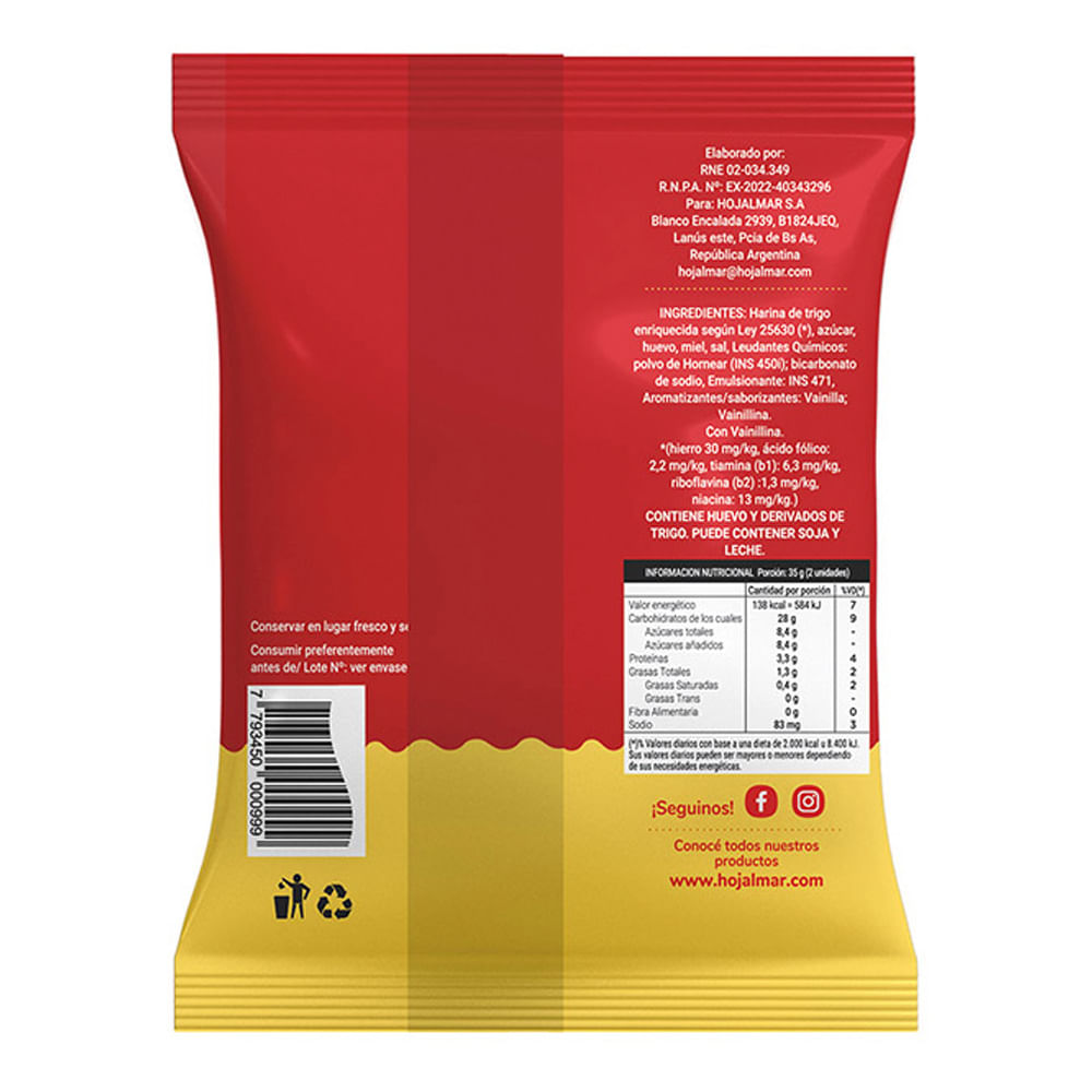 Biscuits Capri 105gr - Masonline - Más Online