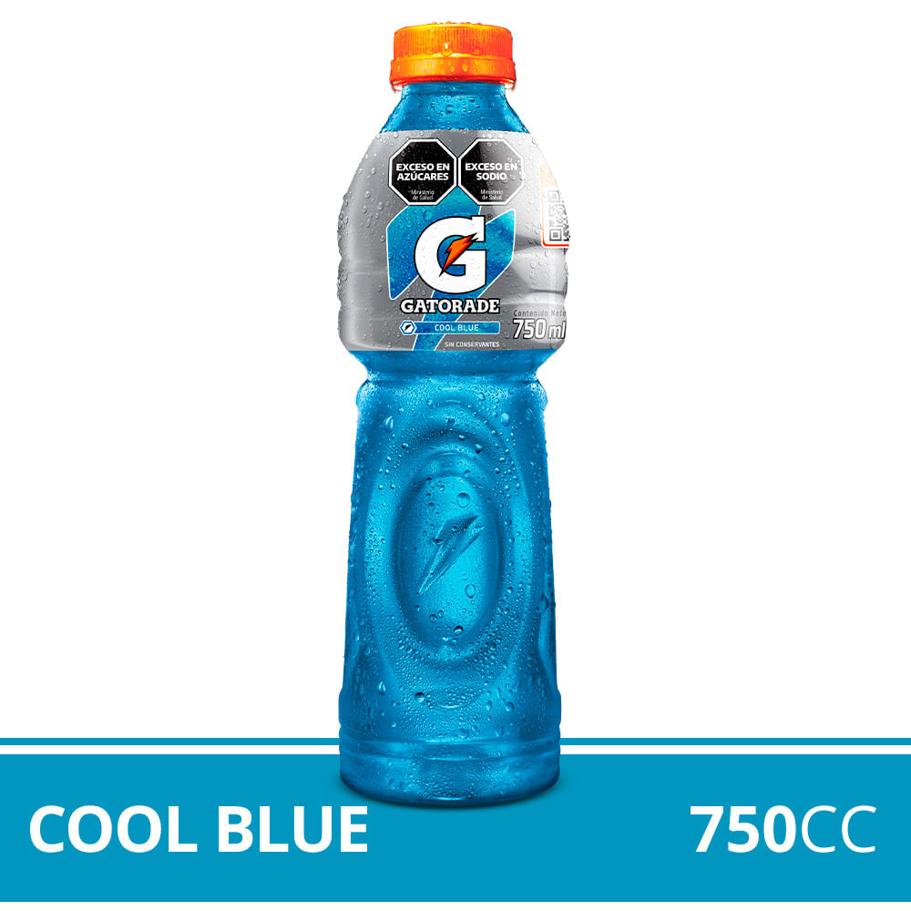 Bebida Isotónica Gatorade Sabor Cool Blue 750ml - Masonline - Más Online