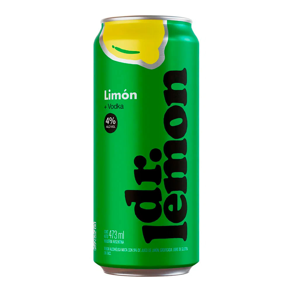 Aperitivo Dr Lemon Limón Con Vodka 473 Ml - Masonline - Más Online