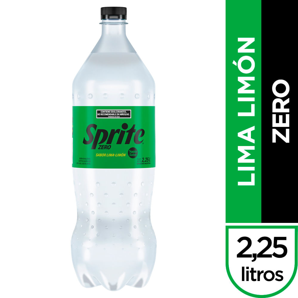 Gaseosa Lima Limón Sprite Zero 2.25 L - Masonline - Más Online