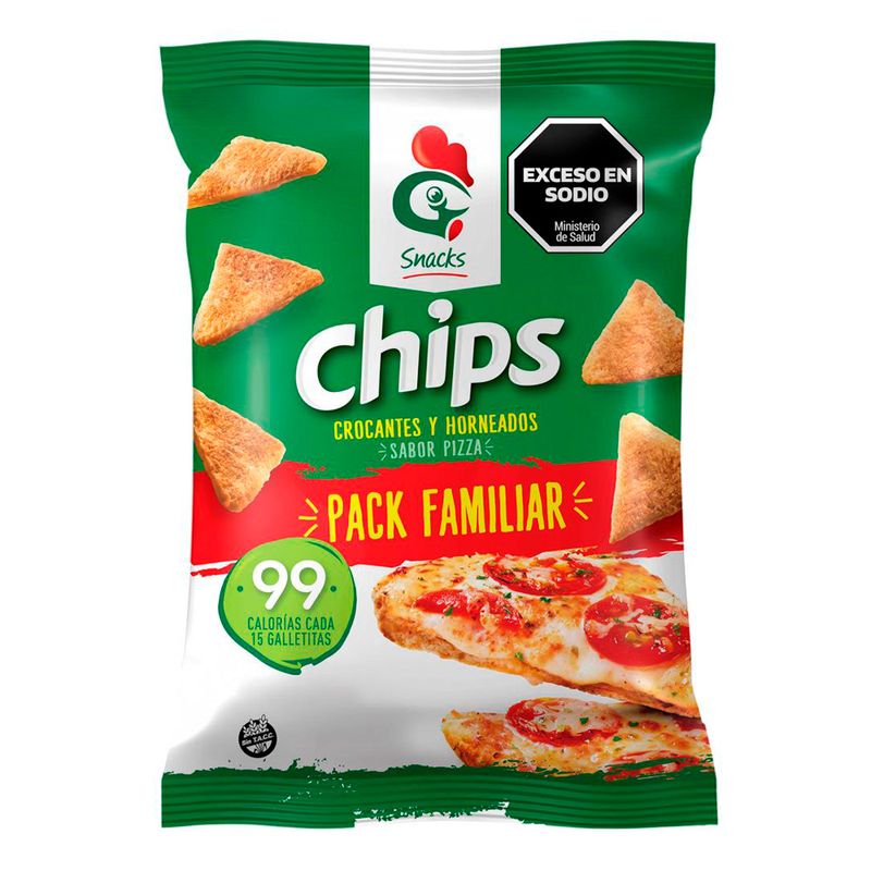 Chips Gallo Snacks Sabor Pizza 150 G - Masonline - Más Online