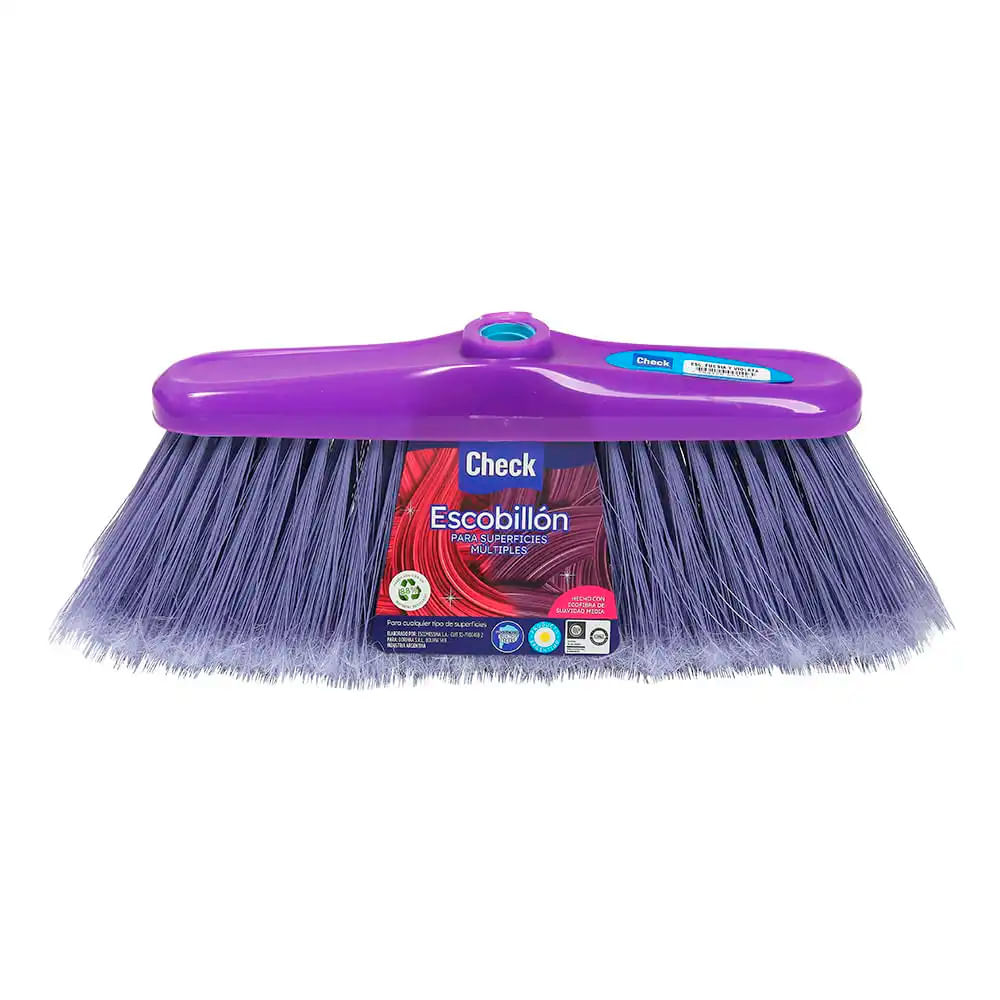 Escobillon Check Multiuso Violeta Y Fucsia - Masonline - Más Online