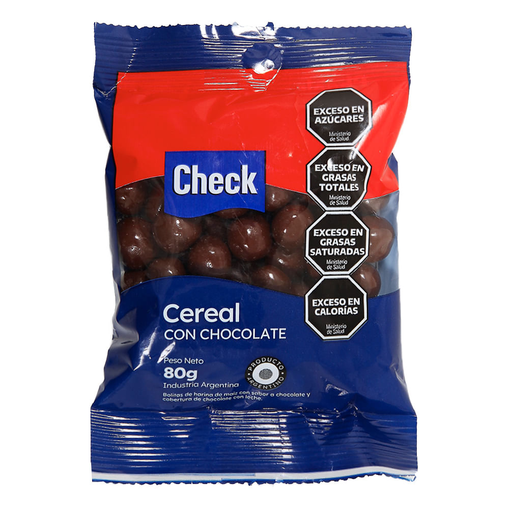 Cereal Check Con Chocolate 80gr - Masonline - Más Online