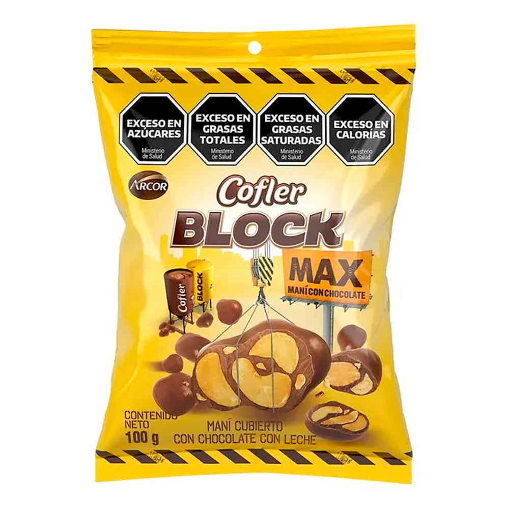Chocolate Con Maní Cofler Mini Block 100gr - Masonline - Más Online