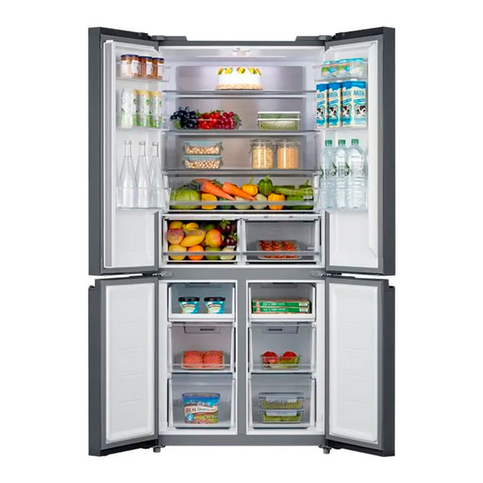 Heladera No Frost Midea Multi Door Inox Inverter 470l - Masonline - Más ...