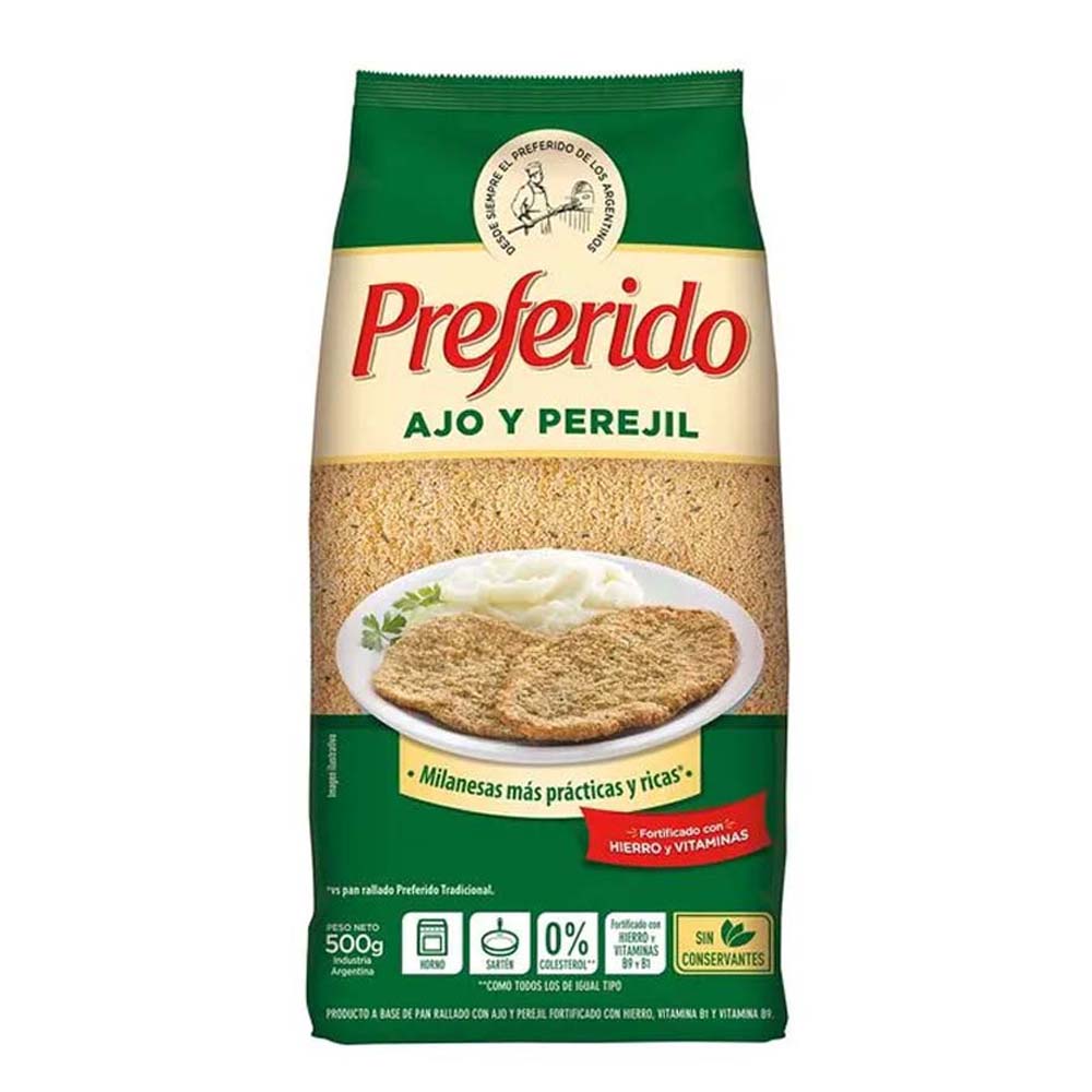 Pan Rallado Preferido Con Arjo Y Peregil 500 G - Masonline - Más Online