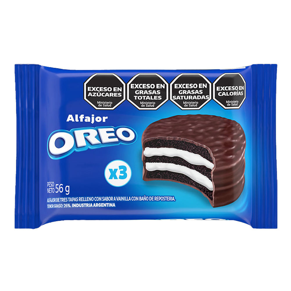 Alfajor Oreo Triple 56 G - Masonline - Más Online