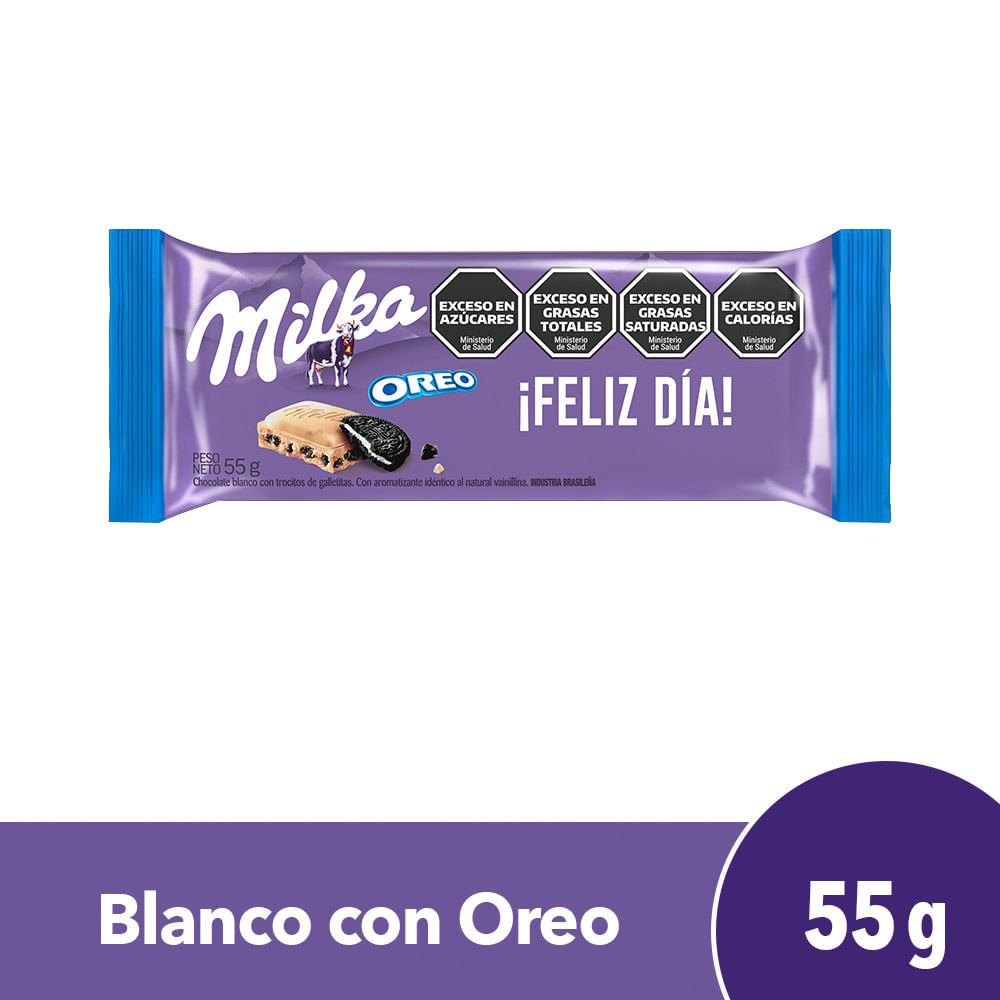 Chocolate Milka Oreo Blanco 55 G - Masonline - Más Online