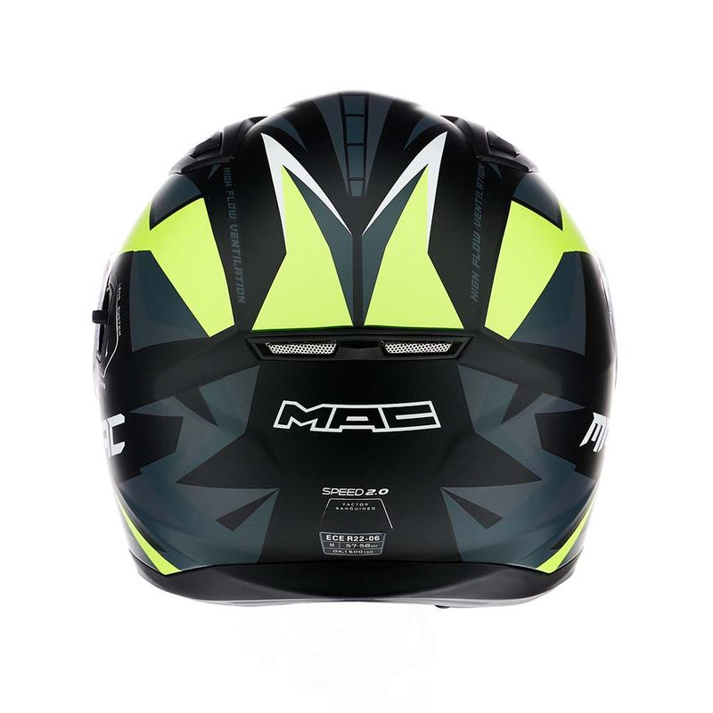 Casco Moto Mac Doble Visor Speed 2.0 Tame M - Masonline - Más Online