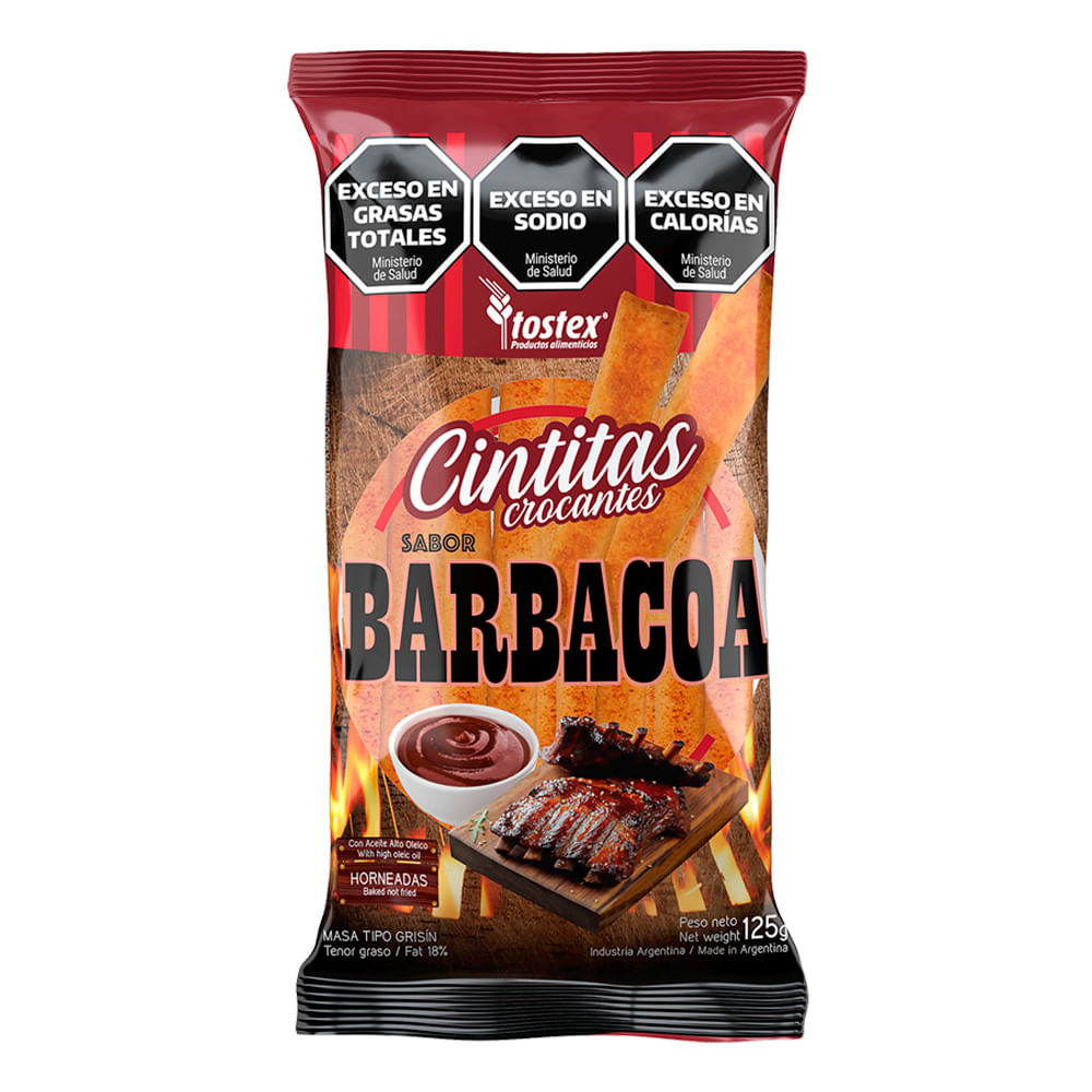 Snack Tostex Cintitas Barbacoa 125g - Masonline - Más Online