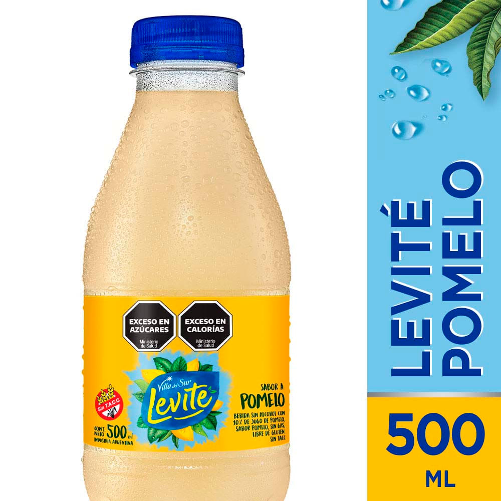 Agua Saborizada Levite Sabor Pomelo 500 Ml - Masonline - Más Online