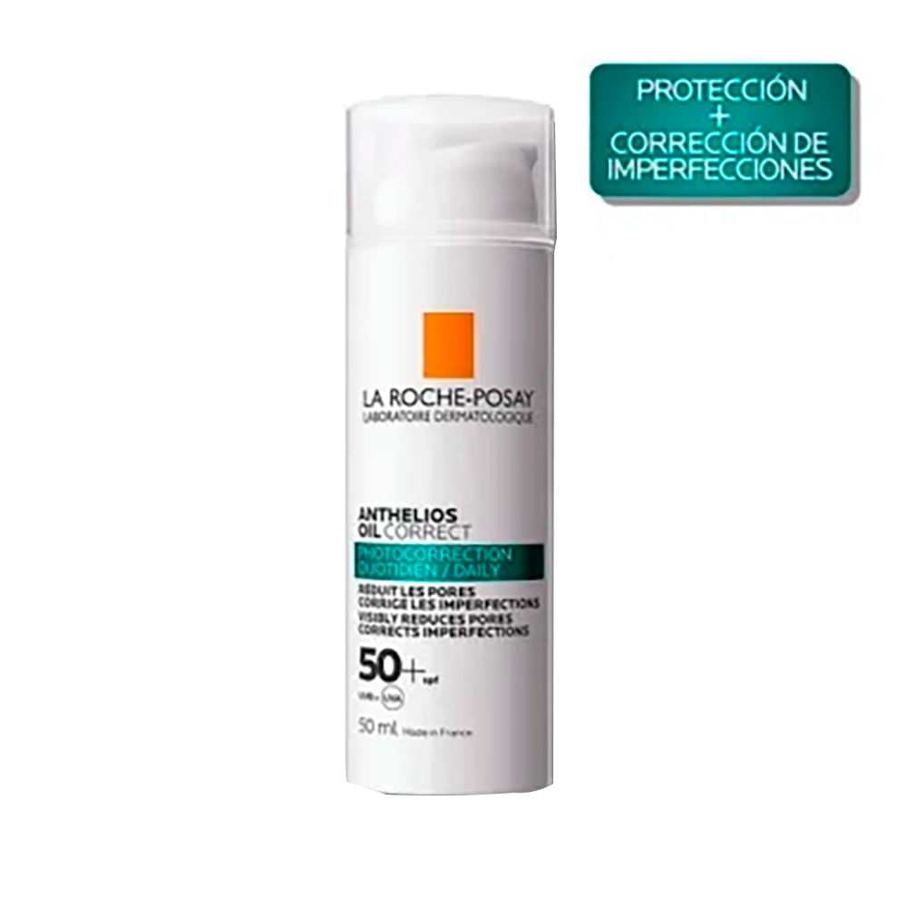 Aceite La Roche-Posay Anthelios Oil Correct 50ml - Masonline - Más Online