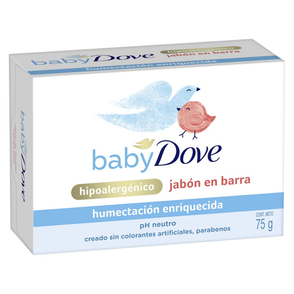 Jabón En Barra Baby Dove Humectación Enriquecida 75 G - Masonline - Más ...
