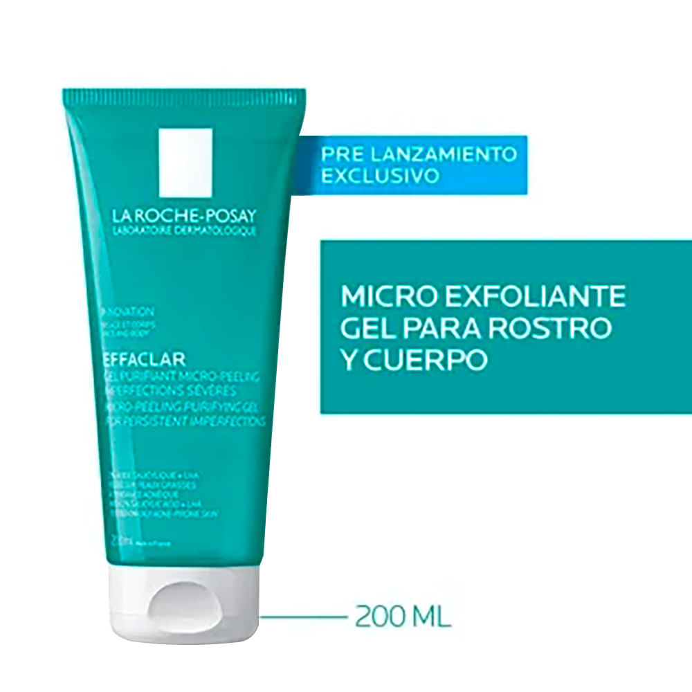 Gel Exfoliante La Roche Posay Effaclar 200ml - Masonline - Más Online