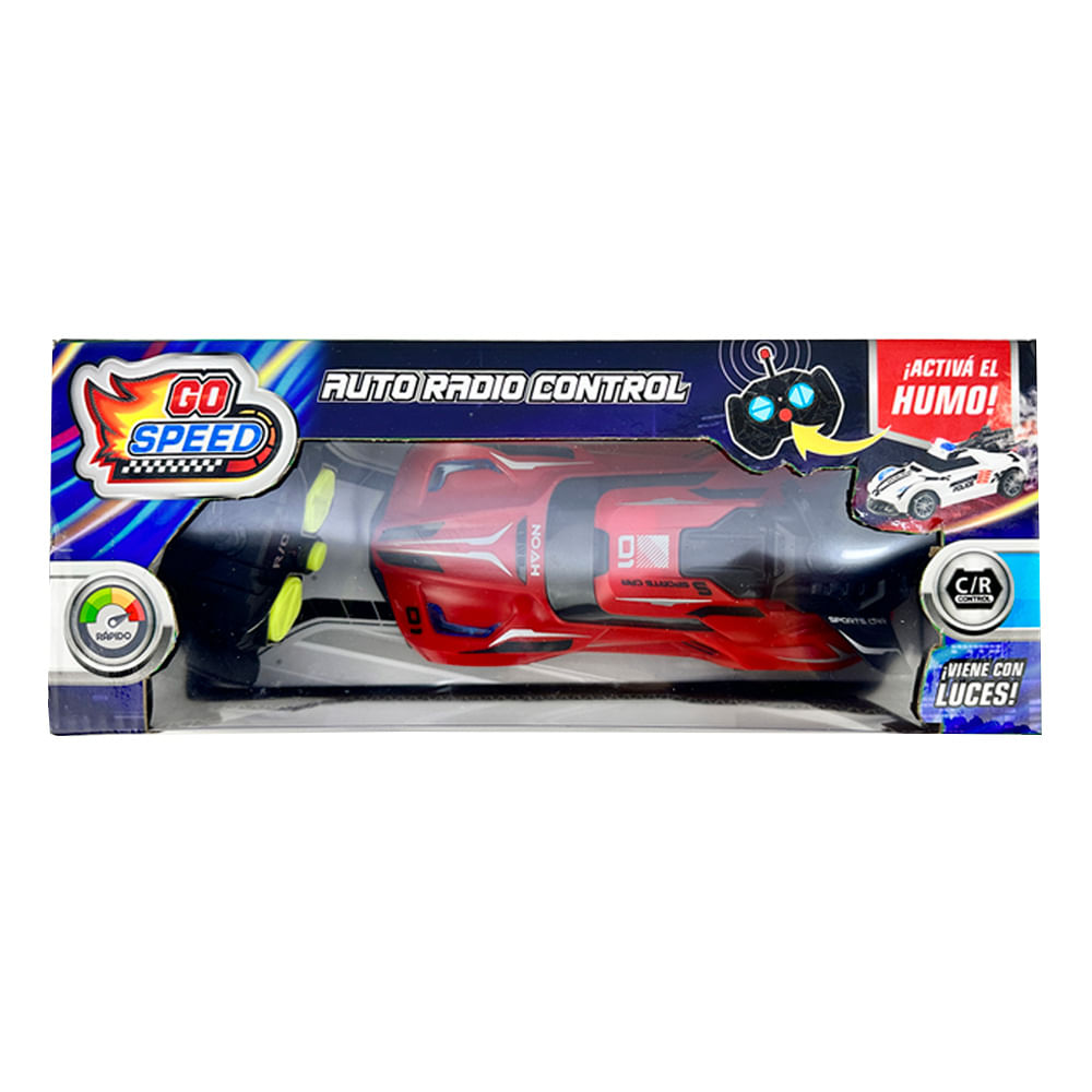 Auto Go Speed Radio Control, Luces Y Humo - Masonline - Más Online