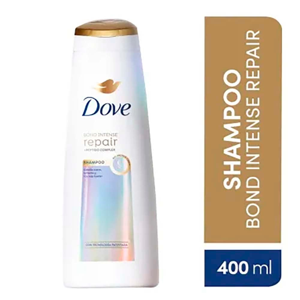 Shampoo Dove Bond Intense Repair 400ml - Masonline - Más Online