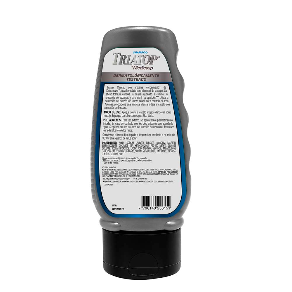 Triatop Shampoo Clinical 165ml - Masonline - Más Online